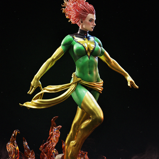 🦅 Phoenix - X-Men・ 3D File for 3D printing・Cults