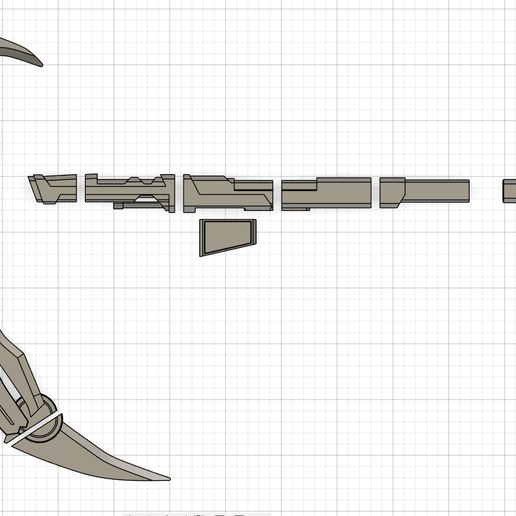 ruby rose scythe 3d print