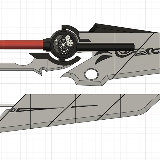 STL file Qrow`s Harbinger Sword 3D Print Files 🗡️ ・3D print model to ...