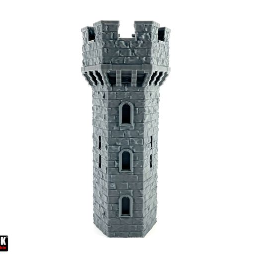 🏰 Print 'N' Roll: Medieval Castle・ 3D File for 3D printing・Cults