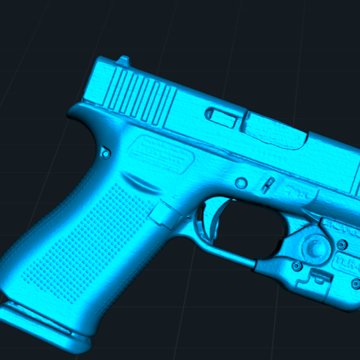 STL file Glock 43x with tlr6 high resolution real size scan 🔫 ・3D printable design to download・Cults