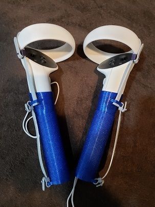 🗡️ Sword Grips with Knuckle Straps for Oculus Quest 2 controllers・Free ...