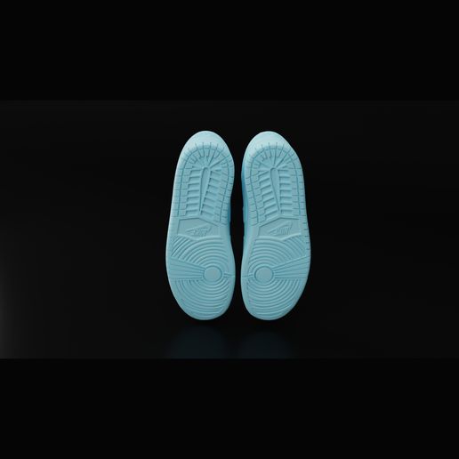 🇯🇴 Air Jordan 1 Low Shoe・ STL File for 3D printing・Cults