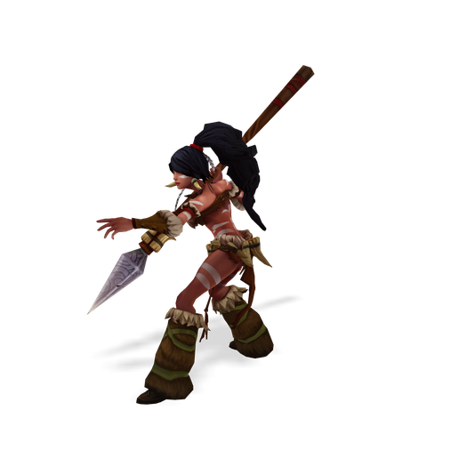 STL file Nidalee League of Legends 3D print model 🧸 ・Design to download ...