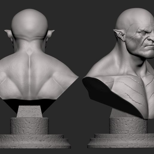 👾 Azog, the defiler・ STL File for 3D printing・Cults