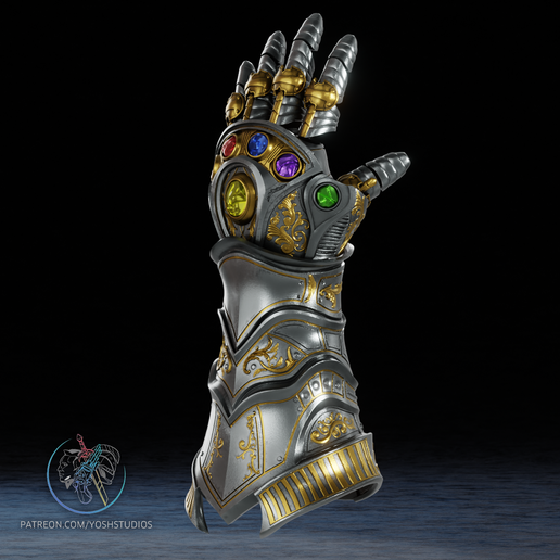♾️ Dr Doom Infinity Gauntlet 3D Printer File STL・ STL File for 3D ...