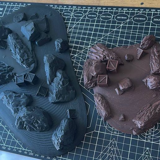 ♟ Rocky Outcrop・Free STL File for 3D printing・Cults