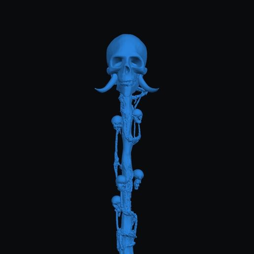 👾 voodoo stick・ STL File for 3D printing・Cults