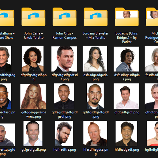 👤 RÁPIDO Y FURIOSO MEGA PACK ACTOR BUSTO・Archivo STL para Impresión 3D ...