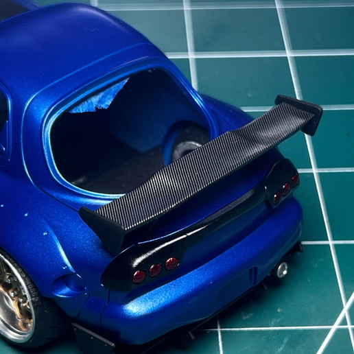 🚗 Mazda RX7 FD3S Rocket bunny and RE amemiya Full kit cartoon style・3D Print・Cults