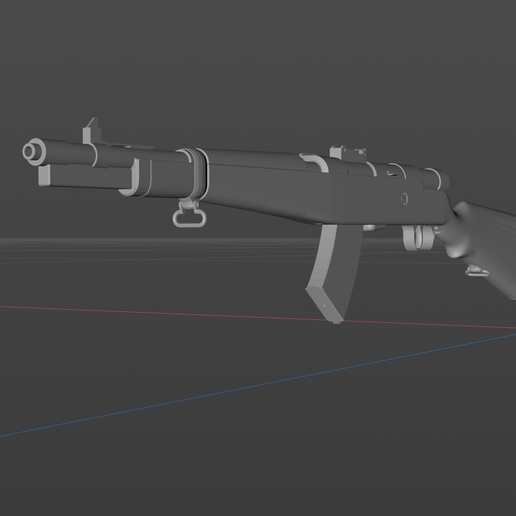🗺️ German Vollmer M35 rifle 3D model material・ STL File for 3D printing ...