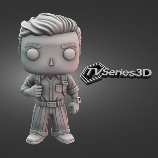 🎨 Young Dexter Morgan Funko (Fan Art) Dexter Original Sin・ STL File for ...