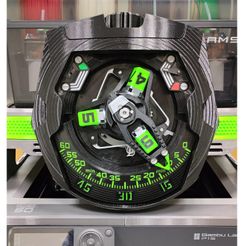 3D printed 220 Clock Model・Cults