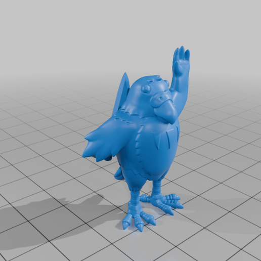 Free 3D file Friendly Parakeet 🎲 ・3D printable model to download・Cults