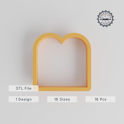 📐 Geometric Shape Cutter Set, 18-Piece, Ideal for Cookies & Clay, 0.75 ...