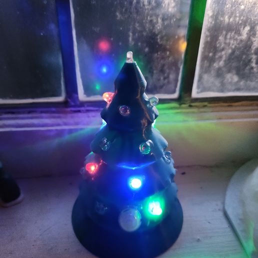 🎄 2022 Christmas Gift to all Christmas tree with motion sensor・Free STL ...