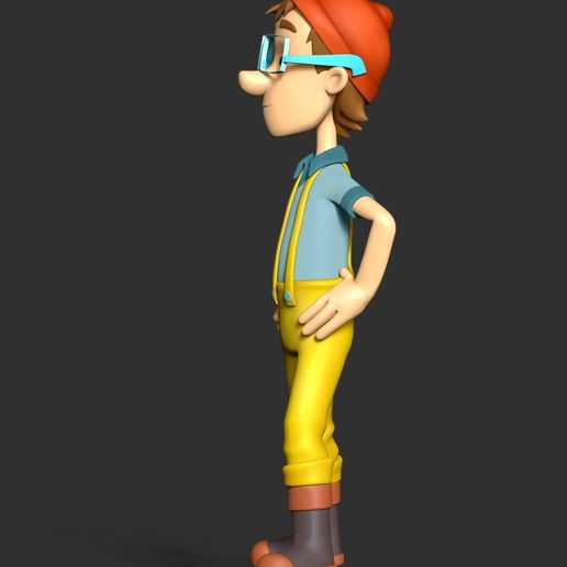 🐕 Captain Turbot・ 3D File for 3D printing・Cults