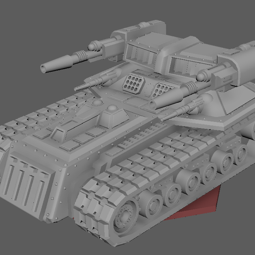 🎲 Assault Vehicle "Winston" for SCI FI, Battletech・ STL File for 3D ...