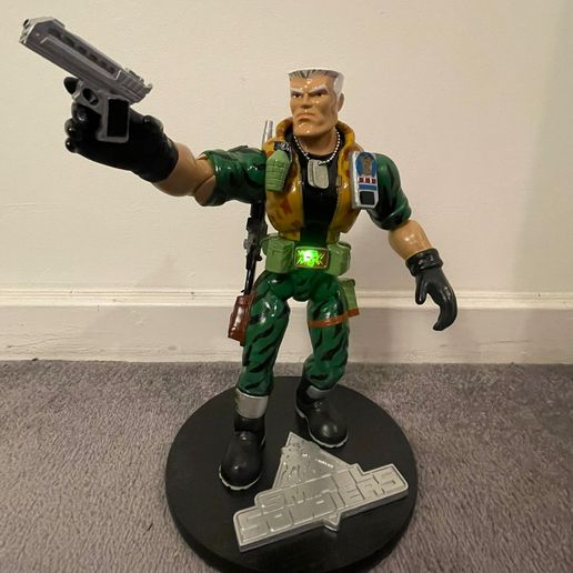3D print Small Soldiers - Major Chip Hazard - Platoon Leader - Replica ...