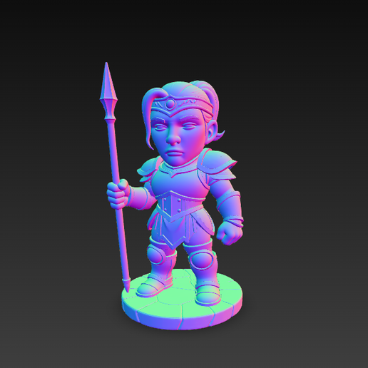 🧙‍♀️ Diablo 2 character pack x 7 u・ STL File for 3D printing・Cults