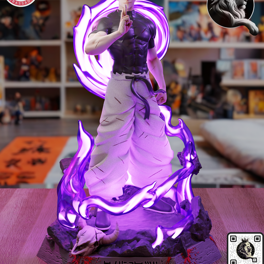 🗿 Satoru Gojo - Jujutsu Kaisen・ 3D File for 3D printing・Cults