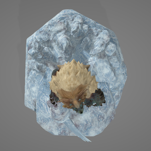👹 MONSTER HUNTER GOSS HARAG FIGURE・ STL File for 3D printing・Cults