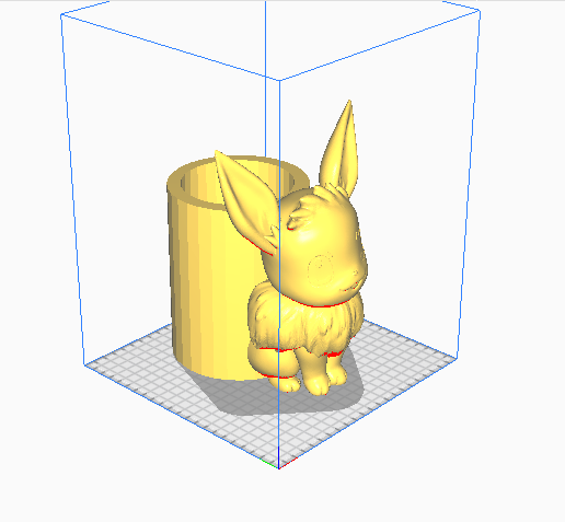 3D file Pencil stand/holder Pokemon Eevee ️ ・Design to download and 3D ...