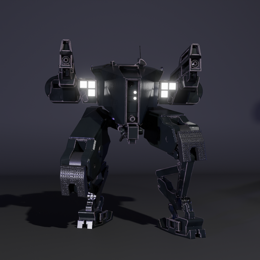 👾 Militech Minotaur | Cyberpunk 2077 Fanart・Free STL File for 3D ...