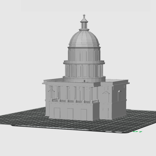 🏗️ capitol building・ STL File for 3D printing・Cults