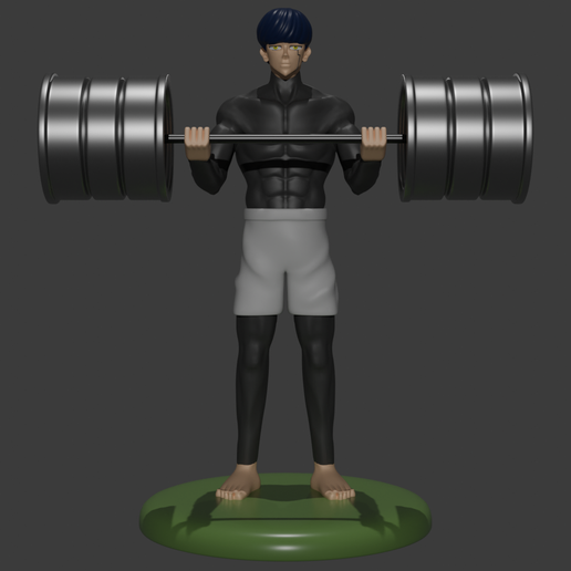 🪄 Mash Burnedead - Training - Mashle: Magic and Muscles - Figure・ STL ...