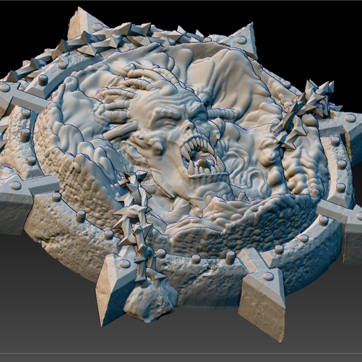😡 Eater of Planets / Angry Ron Objective Marker・Free STL File for 3D ...