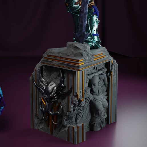 🎨 Karlach BG3 - 32mm and 75mm mini・ 3D File for 3D printing・Cults