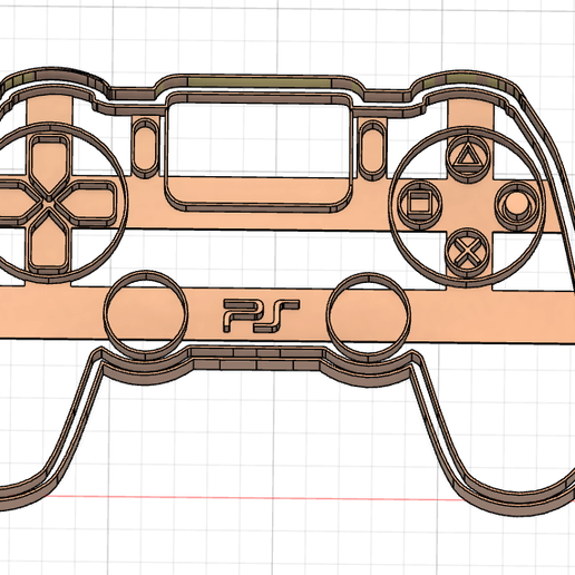 STL file Cutter Jostick Gamepad PS4 🍪 ・3D print design to download・Cults