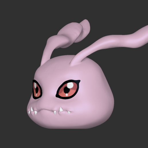 🐉 Koromon 3D・Free STL File for 3D printing・Cults