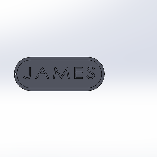 Archivo STL NAME TAG - JAMES 🎫 ・Diseño para descargar y imprimir en 3D ...