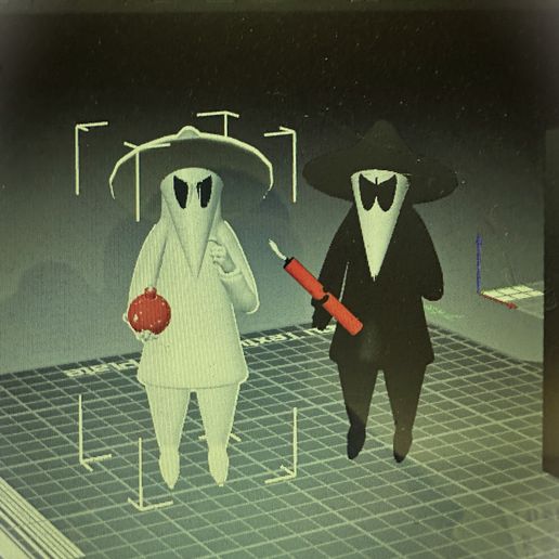 🕵️‍♀️ spy vs spy・ 3MF File for 3D printing・Cults