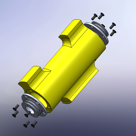 STL file Weapon Minotauro Battlebots 🔫 ・3D printing template to ...