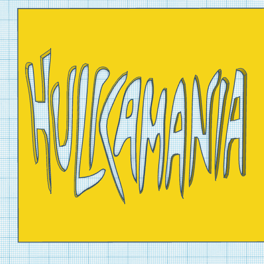 hulkamania logo vector