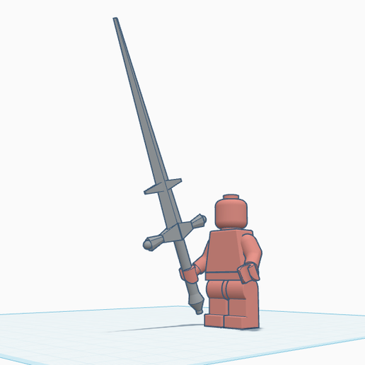 🧸 Zweihander for Mega Construx/Mega Bloks and Lego・Free STL File for 3D ...