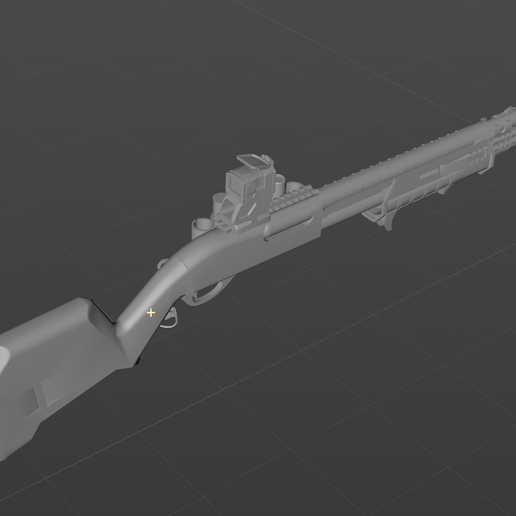 Archivo OBJ American Remington M870 shotgun-1 digital model 🗺️ ・Diseño ...