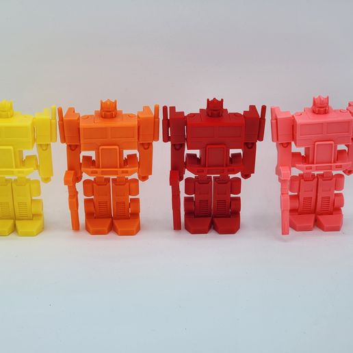 👌 Yabaya 001 Mini Optimus Prime - Transforming Fidget Toy - 3.5 inches ...