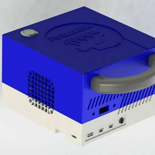 Free STL file Raspberry Pi 4 Gamecube Inspired Case・3D printable model ...