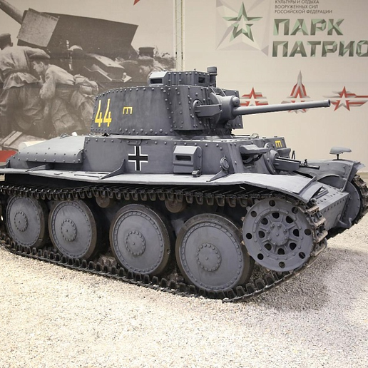 🪖 Panzerkampfwagen 38(t)・Free 3D File for 3D printing・Cults