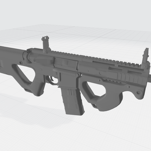 3D file RIFLE 2 | STL, OBJ | WEAPONS | KEYCHAIN | 3D PRINT | 4K | TOY 🔫 ...