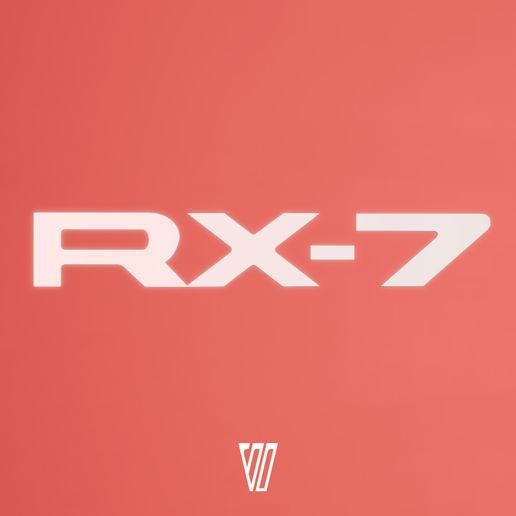 mazda rx7 logo vector