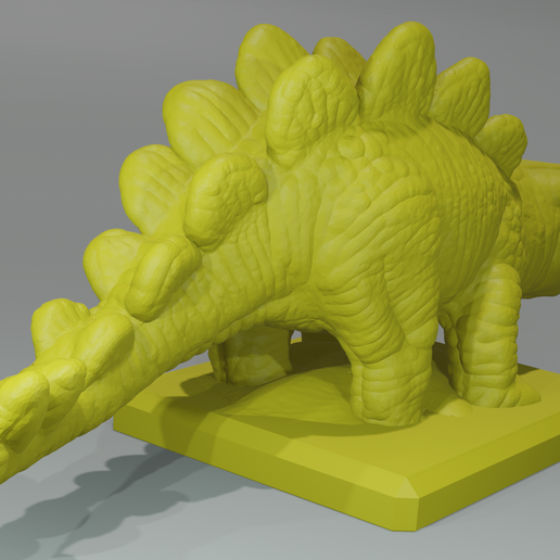 Archivo STL Stegosaurus (Dinosaurios)・Objeto imprimible en 3D para descargar • Cults