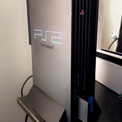 3D printing PS2 Fat Vertical Stand・Cults