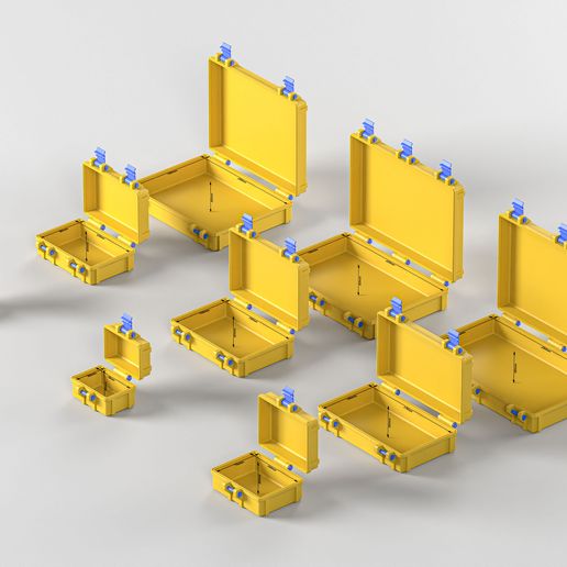 📦 Storage Box STL file - 9 Sizes・ 3D File for 3D printing・Cults
