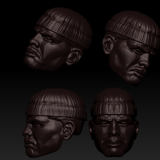 🦸 gi joe head classified stalker v2 resculpted head・ STL File for 3D ...