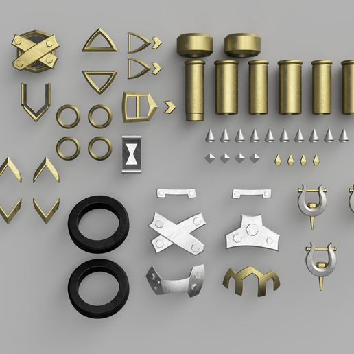 🎭 Jinx's Arcane Accessories・ 3D File for 3D printing・Cults